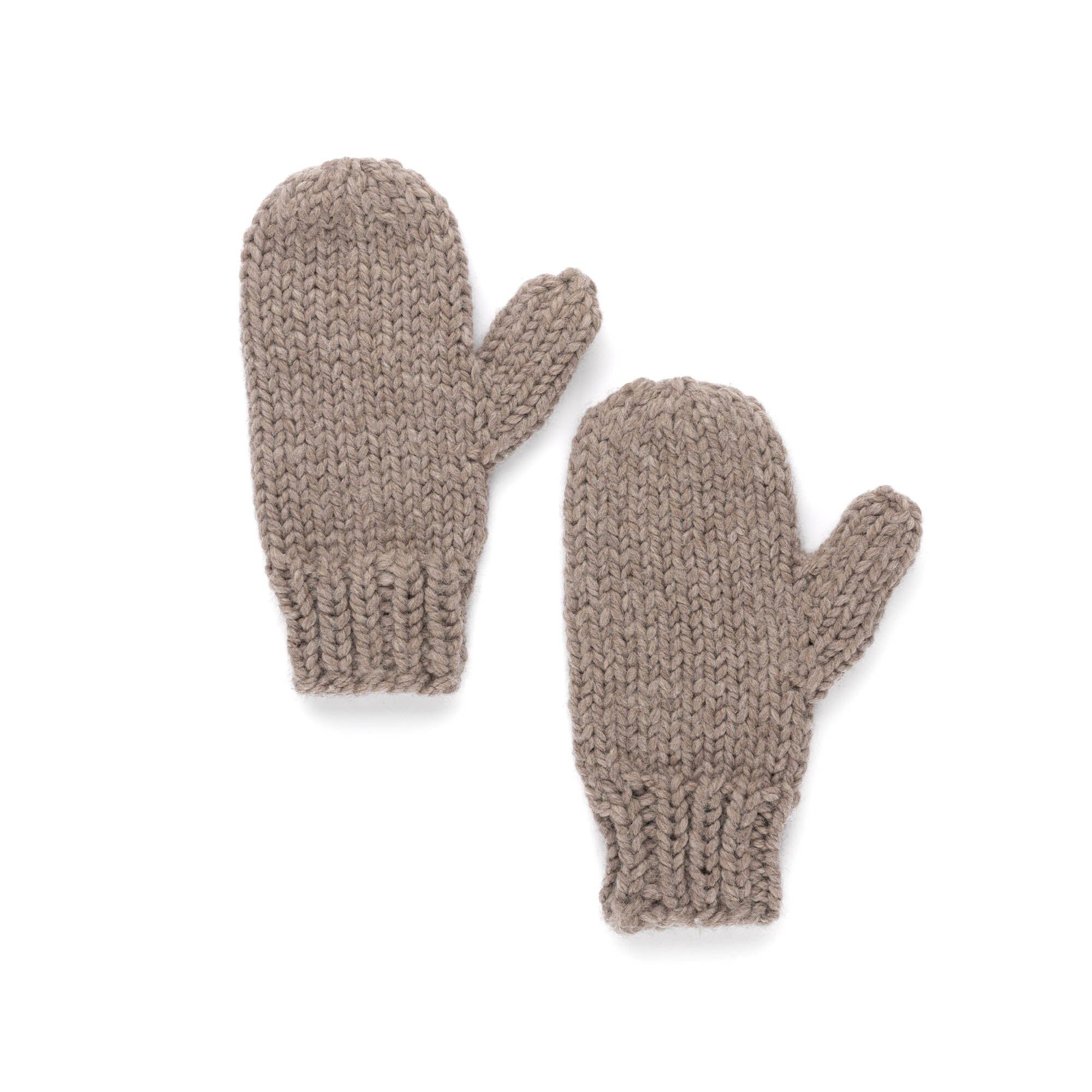 Knitting Patterns Galore - In a Snap Mittens