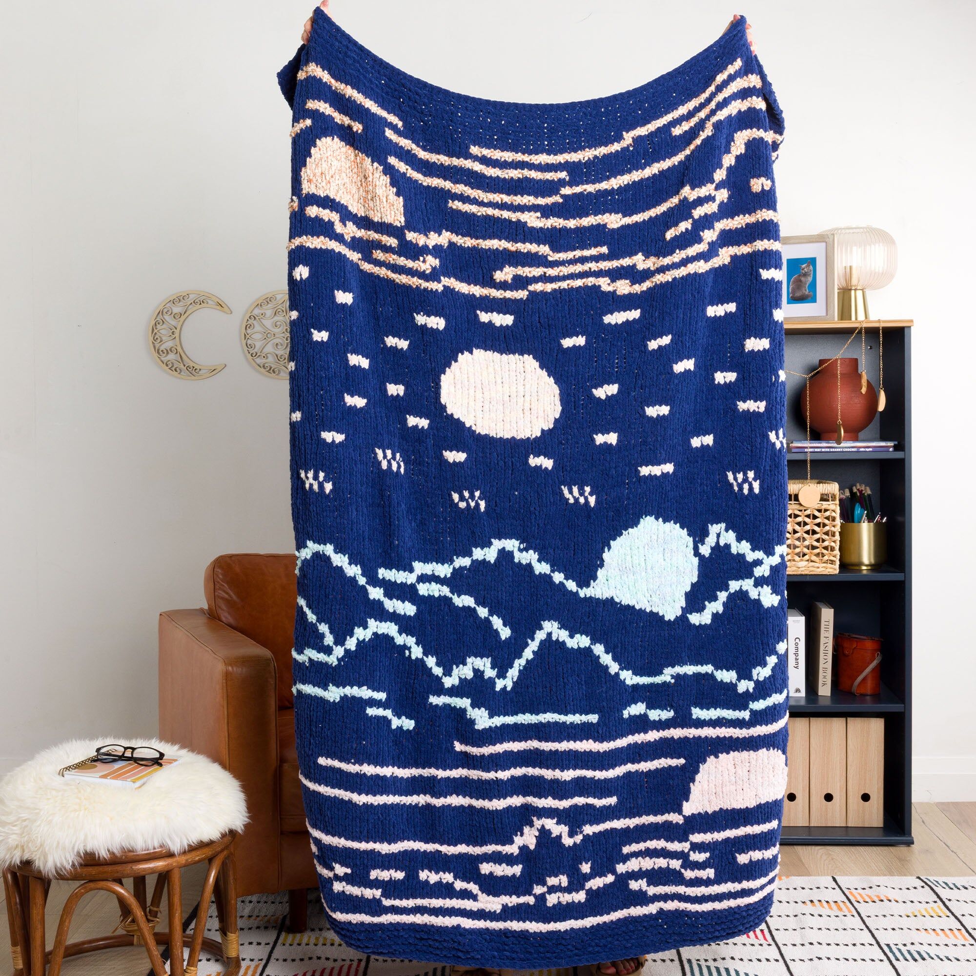 Knitting Patterns Galore - Sunkissed Blanket